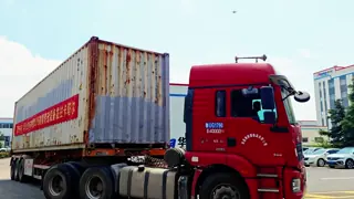Huashida 1620 3pe steel pipe anti-corrosion equipment sent to Qatar
