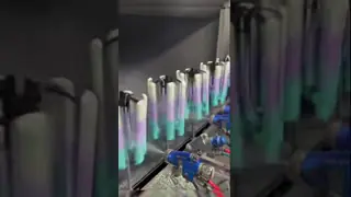 Automated Coating System for Hair Curler Housings