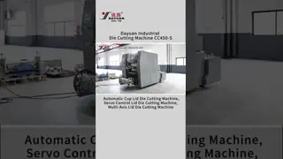 Dayuan CC450-S Automatic Cup Lid Die Cutting Machine