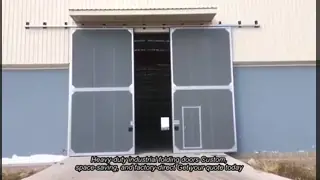 Heavy Duty Industrial Folding Doors Factory Direct