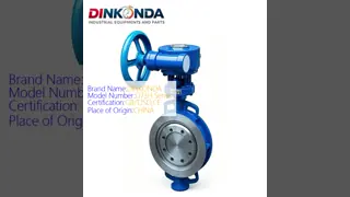 DINKONDA GLOBAL Electric Butterfly Valve for Industrial Flow
