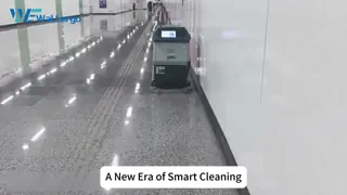 Wallergo 70 Autonomous Floor Cleaning Robot in Action