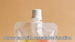 Custom Leak Proof Spout Pouches for Liquid Packaging