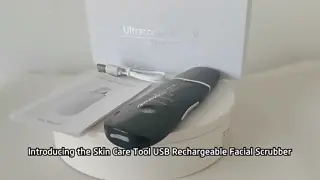 Rechargeable Dermasonic Ultrasonic Skin Scrubber