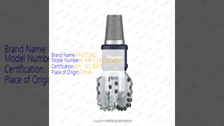 XHR High Speed Drill Bit for Soft Formations
