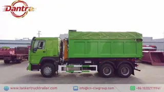 HOWO 6×4 20 Ton Hook Lift Garbage Truck | Hydraulic Roll-Off Waste Truck for Sale