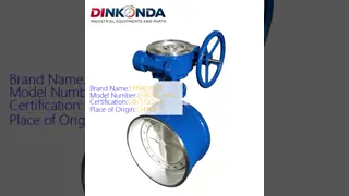DINKONDA D63H Metal Hard Seal Welded Butterfly Valve