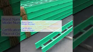 Flame Retardant Fibreglass Cable Ladder for Power Stations