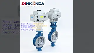 DINKONDA Triple Eccentric Butterfly Valve for Power Plants