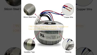 C103 Precision Copper Transformer Coil for OEM Power