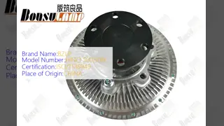 Hino J08C GD8 Excavator Clutch Fan 16250E0040 Replacement