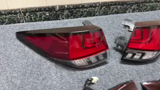 Genuine Used 2016-2023 Lexus RX200 / RX300 Rear Tail Light Assembly Set of 4 (Left Outer + Left Inne