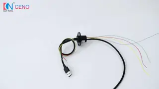 CENO Compact Flange Slip Ring for Smooth 360 Rotation