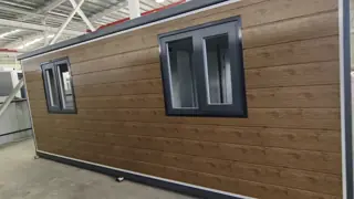20ft Expandable Container House Modern Backyard Studio