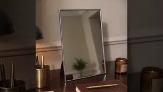 Rectangular Aluminium Frame Mirror