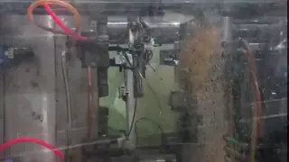 Plastic home appliance mould