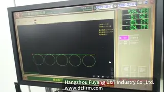 D T CNC Cycle Ring Knife Foam Cutting Machine DTC R2012V