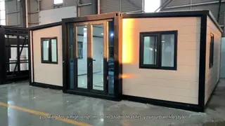 Modern Expandable Container House for Urban Studios