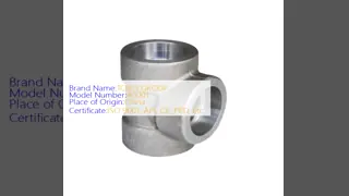 High Pressure Forged Steel Pipe Fittings 2000LB to 9000LB
