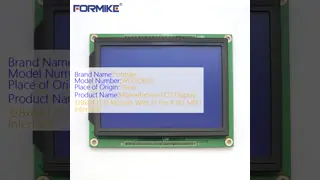 128x64 Monochrome LCD Module 8 Bit MPU Interface Review