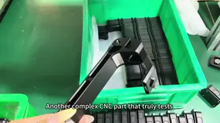 A complex CNC-machined part