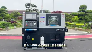 Jianke CS12-6 Swiss type cnc lathe longitudinal cnc lathe sliding headstock lathe