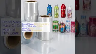 Durable PETG Shrink Film High Clarity Packaging Solution