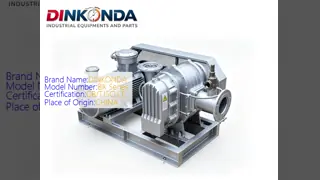 DINKONDA GLOBAL High Pressure Two Stage Roots Blower