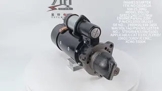 QD2852A Starter Motor 24V 11T 9KW CH11089 0R2187 1990456 338-3454