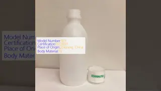 Premium 16oz Amber PET Medicine Bottles with Custom Labels