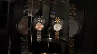 Two Tone Luxury Ladies Steel Wristwatch