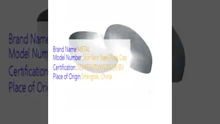 Durable ASTM A403 WP304 Stainless Steel Pipe Caps
