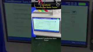 Handheld Transformer Turns Ratio Tester Fast Accurate Testing