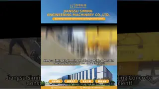 concrete slipform paver from China factory