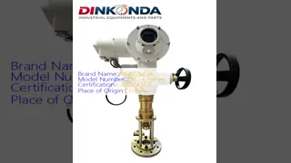DINKONDA GLOBAL Intelligent Electric Valve Actuators
