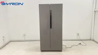 Household Side‑by‑Side Refrigerator | Real Shot of Unit Appearance & Inner Storage Space
