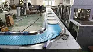 Basket loading and unloading conveyor belts for commercial dishwashers, tableware conveying, plate r