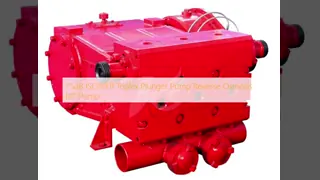 High Efficiency Triplex Plunger RO Pump for Water Treatment