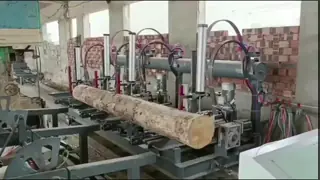 Vertical Band Sawmill with Hydraulic Log Carraige -pneumatic log grasp