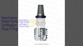 XHR Series High Speed Drill Bit for Soft Formations