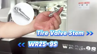 Jianke WR25-9 Swiss Type CNC Lathe Precision Machinin -tire valve stem