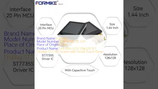Compact 1.44 Inch ST7735 TFT Touch Display Module
