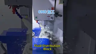 CNC Fluid Distribution Block / Manifold