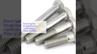 High Strength Stainless Steel Hex Bolts DIN933