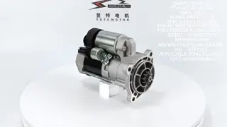 QDJ2612D Starter Motor 24V 6.0KW 10T 13066058 for Weichai WP4 WP6 TBD226B Loader