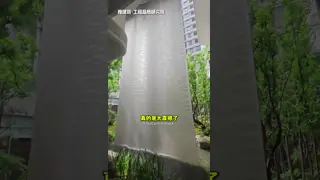 Stainless Steel Water Curtain Decorative Wire Mesh Water Curtain Commercial Landscape