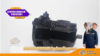 View OEM Quality Rexroth New Aftermarket A10VSO18 A10VO18 DR Control Hydraulic Pump Demo