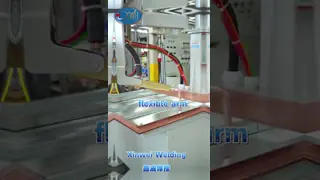 Welding GI reinforcement with rocker arm table spot welding machine