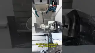 CNC Robot Structural Part - Cylindrical Mounting Bracket