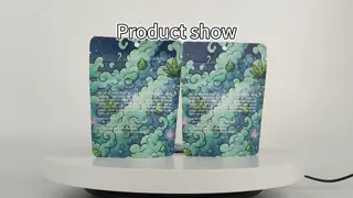 Custom Smell Proof 3.5g Mylar Bags for Premium Packaging